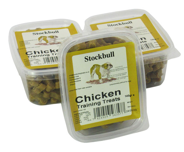 Stockbull Training Treats Chicken 1 x 165g - DobbyMan