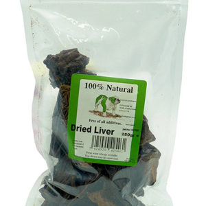 Beef Dried Liver 5 x 250g - DobbyMan