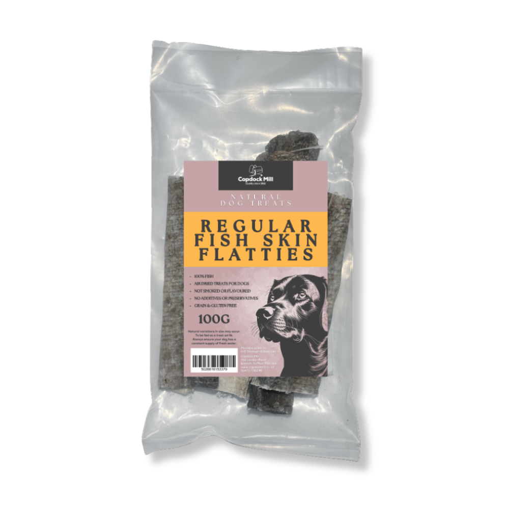 Copdock Mill Fish Skin Flatties Regular 100g - DobbyMan