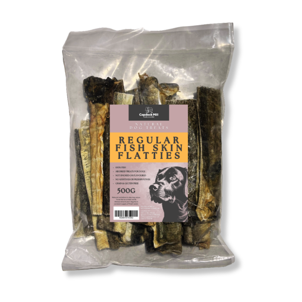 Copdock Mill Fish Skin Flatties Regular 500g - DobbyMan