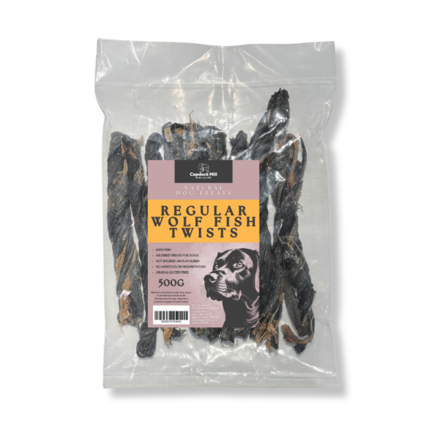 Copdock Mill Wolf Fish Twists Regular 500g - DobbyMan